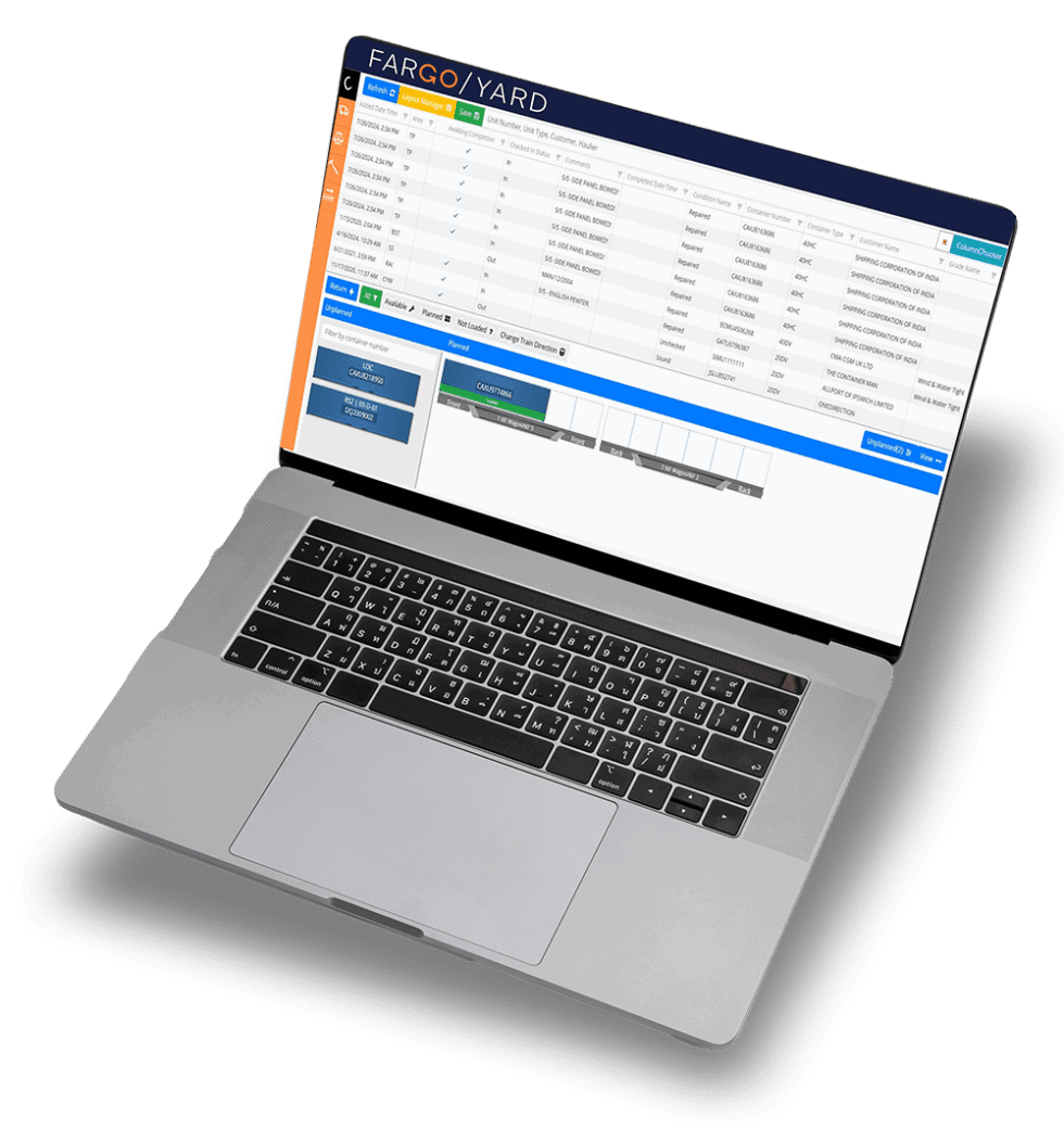 Fargo YARD – Advanced Container Yard Management for Logistics